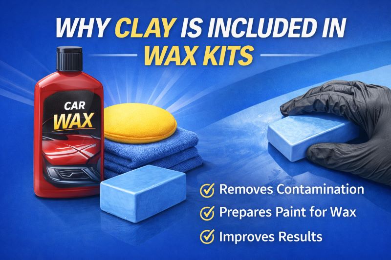 Clay Bar vs Clay Block in Wax & Coating Kits: How to Choose the Right One