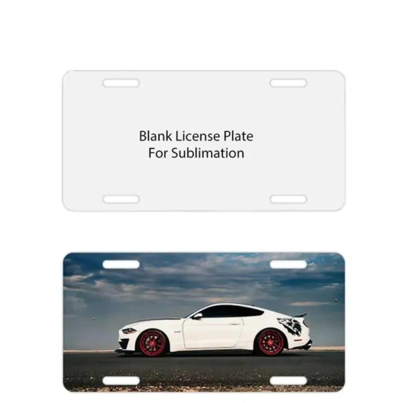 Seven Sublimation Aluminum License,Seven Qi