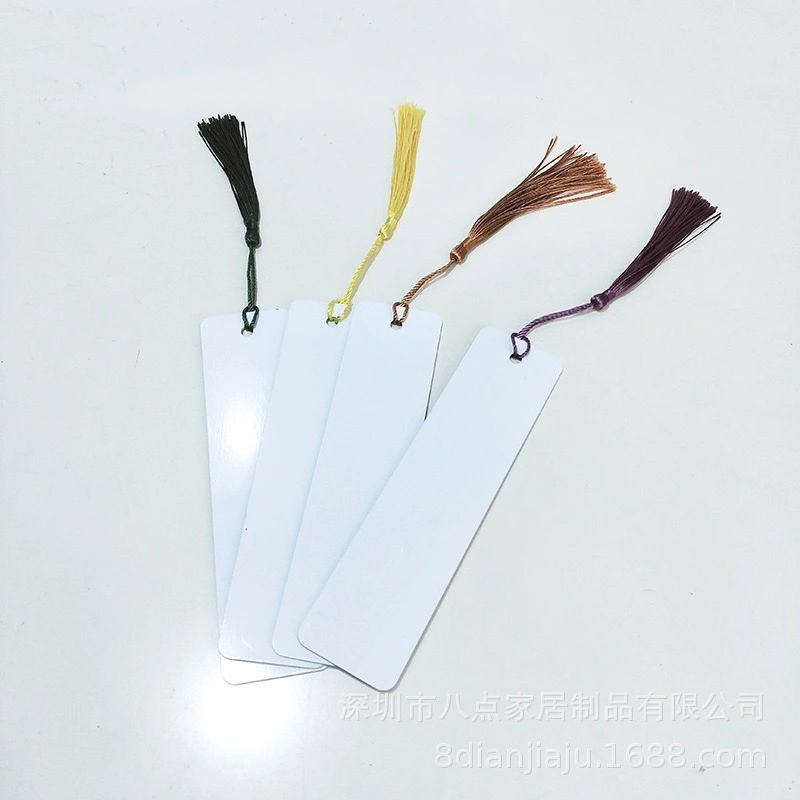 Seven Sublimation Bookmark with tassels,Seven Qi