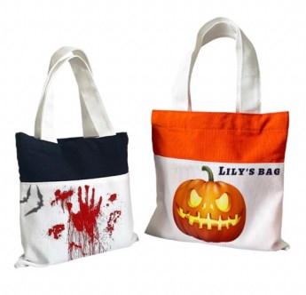 Calvin Blank Sublimation Halloween Candy Bags