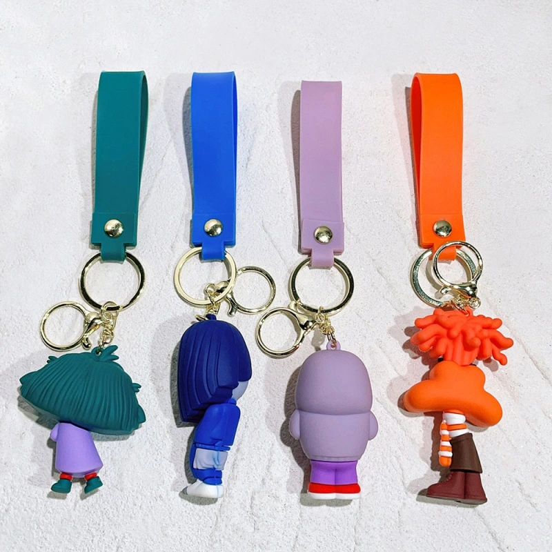 Fiona Cute Cartoon Keychains Mixed Color