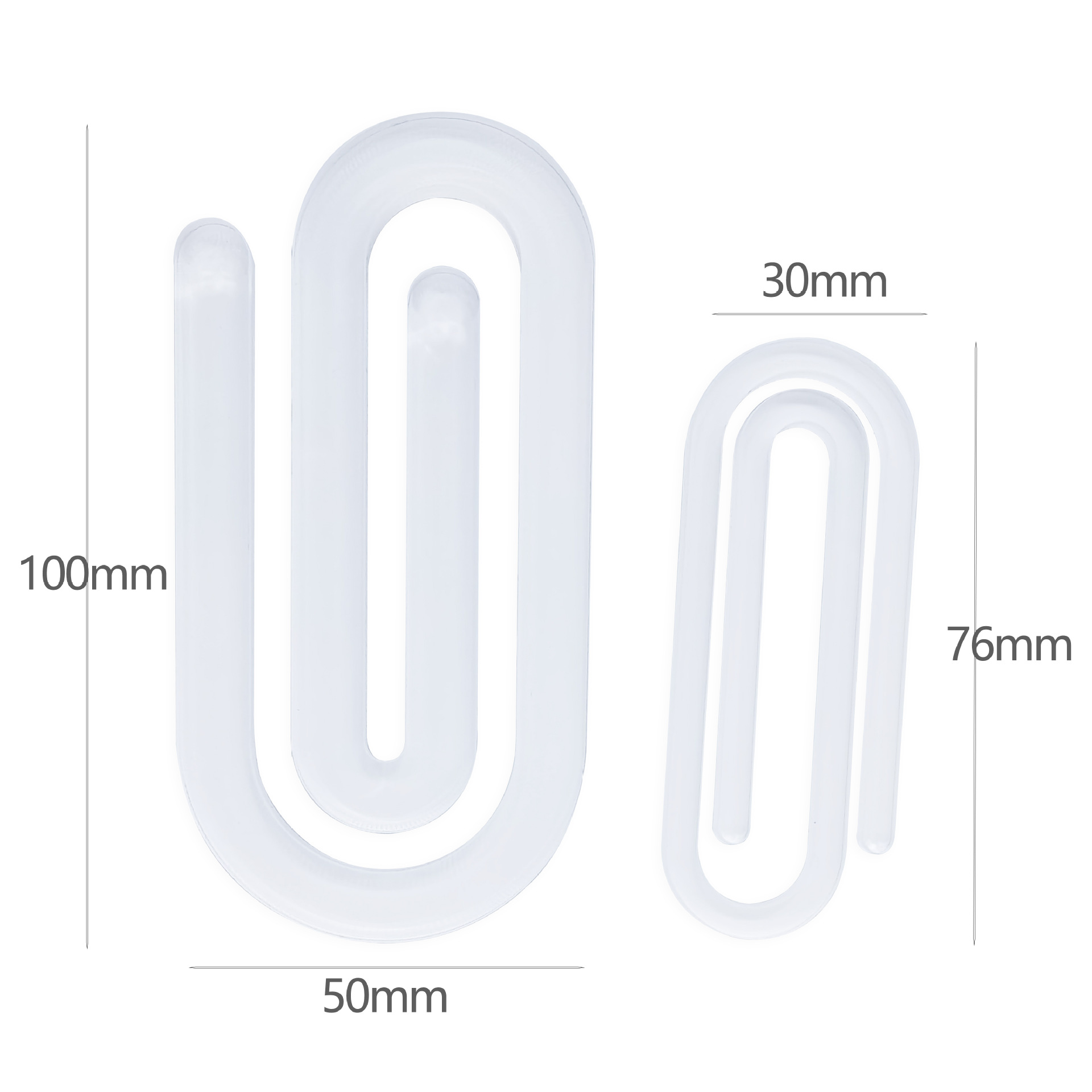 Fiona Sublimation Acrylic Paper Clip