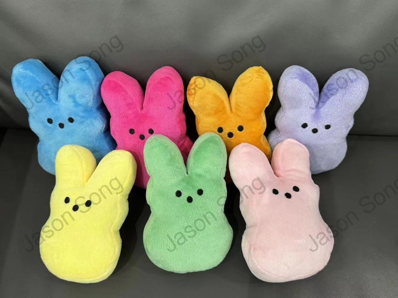 15cm Height Personalized Easter Bunny Peep Plush Shipped From China By Air