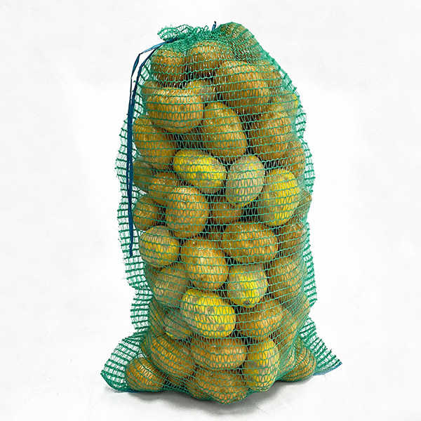 Purple Green Raschel Mesh Bag for Packaging Potatoes