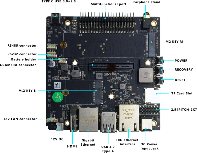 A605 carrier board for NVIDIA® Jetson AGX Orin module