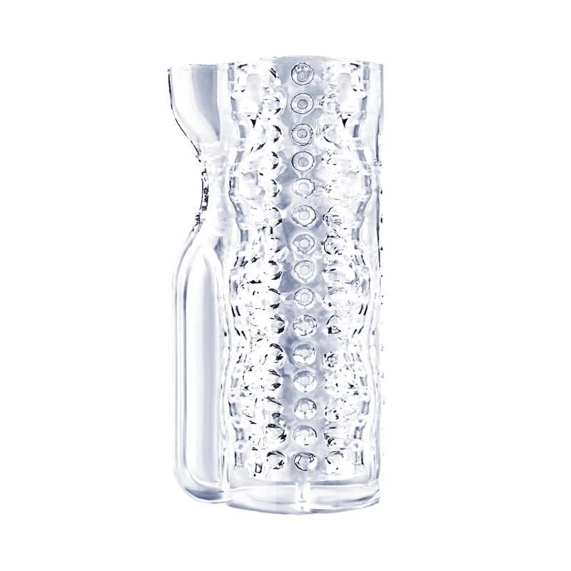 10 Speed vibration Ice Girl Textured Sensation Stroker