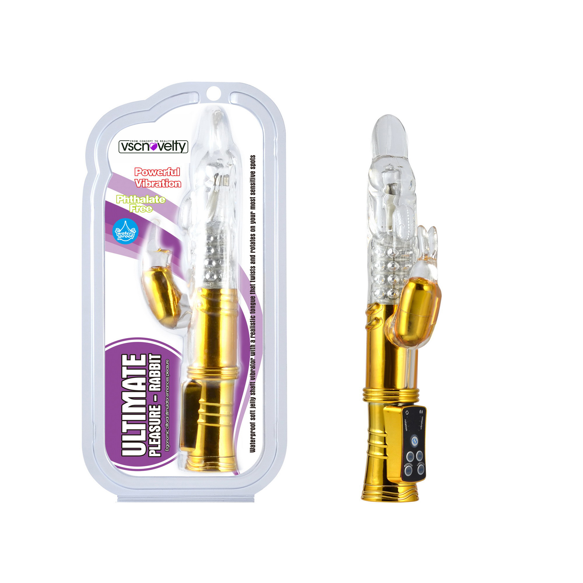 Ultimate Pleasure Vibrator - Rabbit