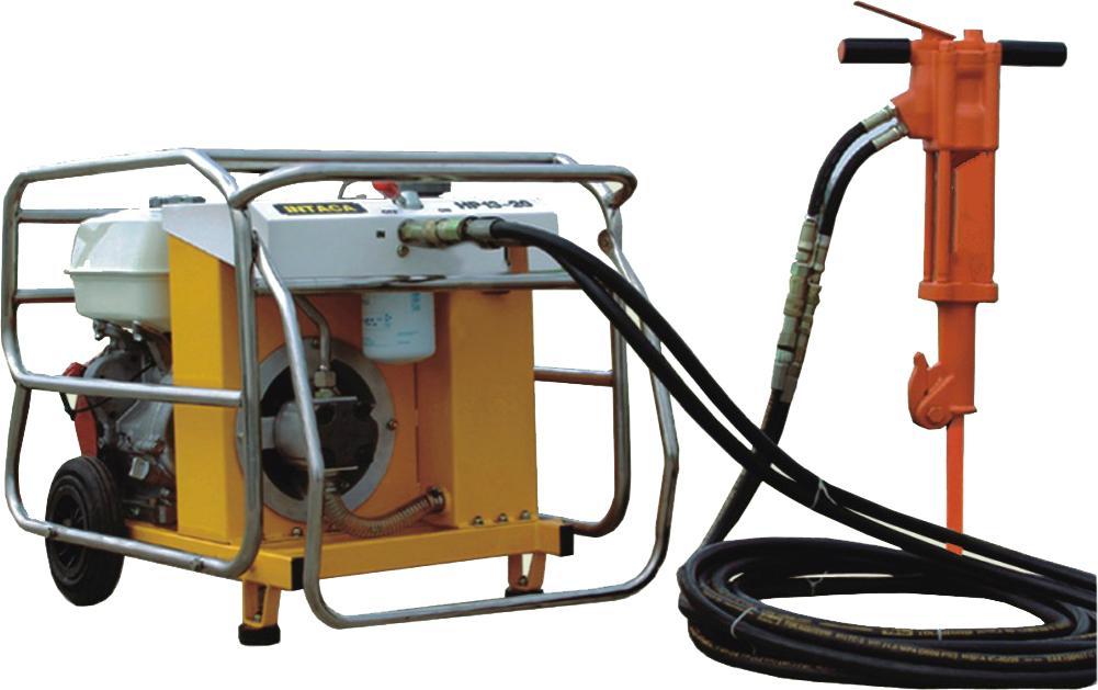 HAND HELD HYDRAULIC BREAKER