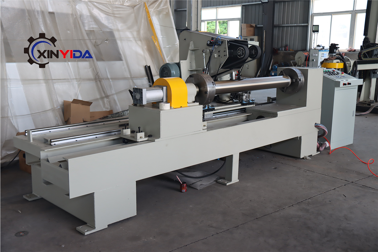 JY-WY 3M ROUND TUBE OUT SIDE POLISHING MACHINE