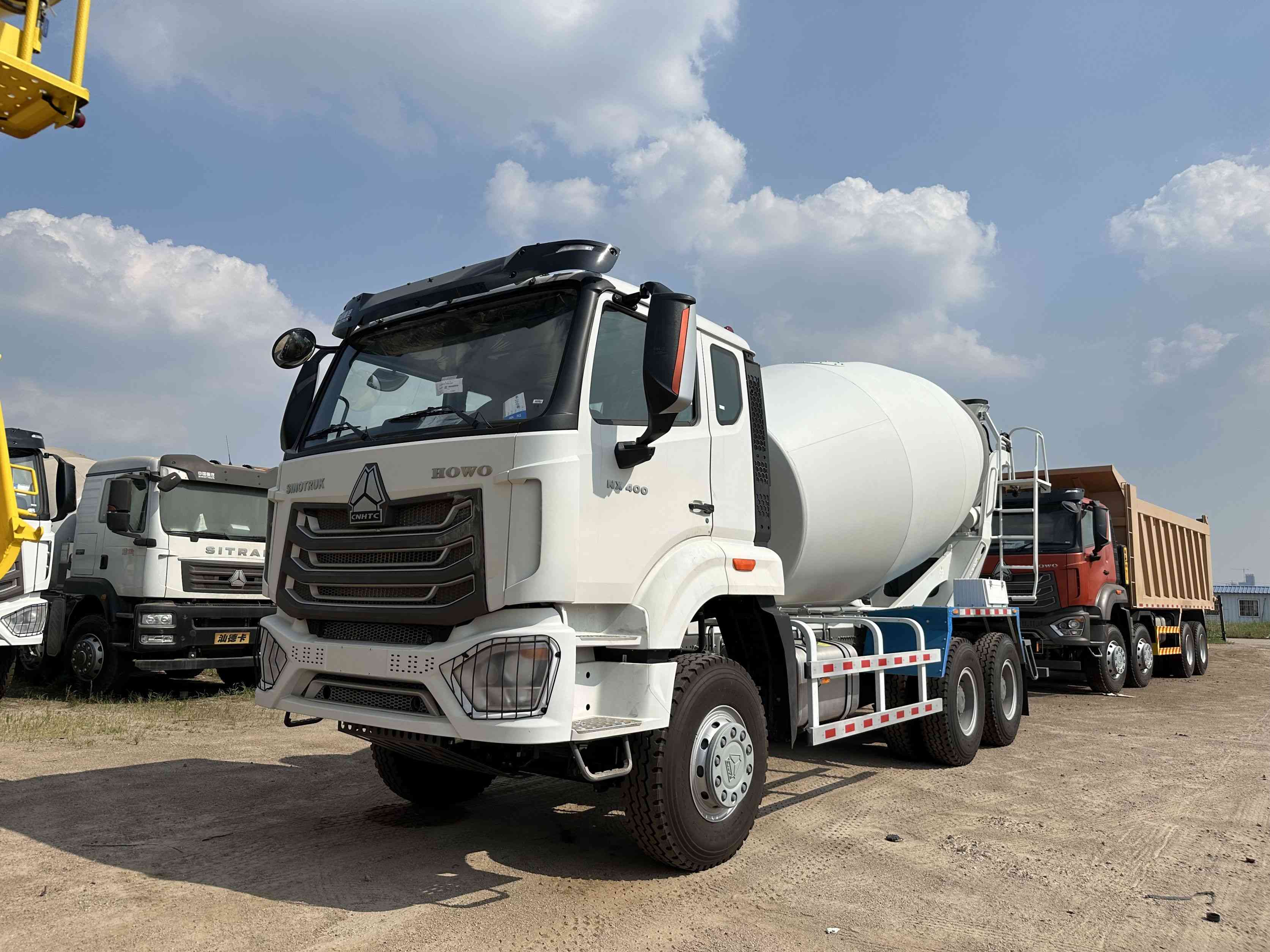 SINOTRUK HOWO N7 6x4 MIXER TANKER TRUCK