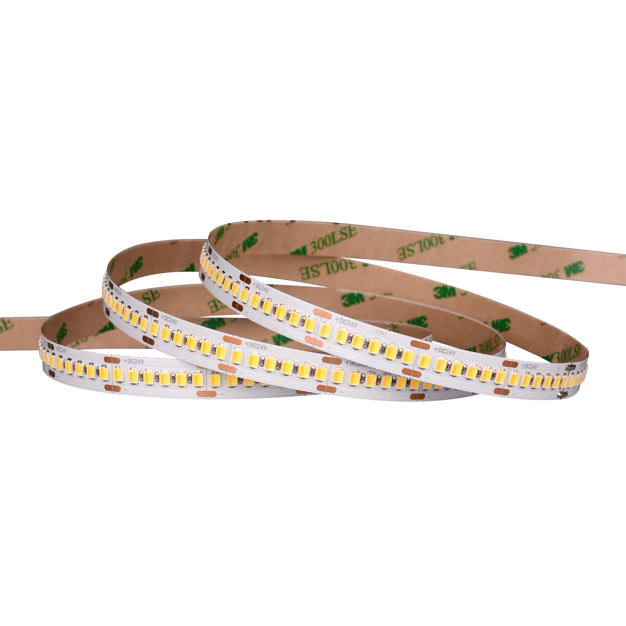 10mm 24V 240leds/m 2 in 1 CCT 2835 LED strip