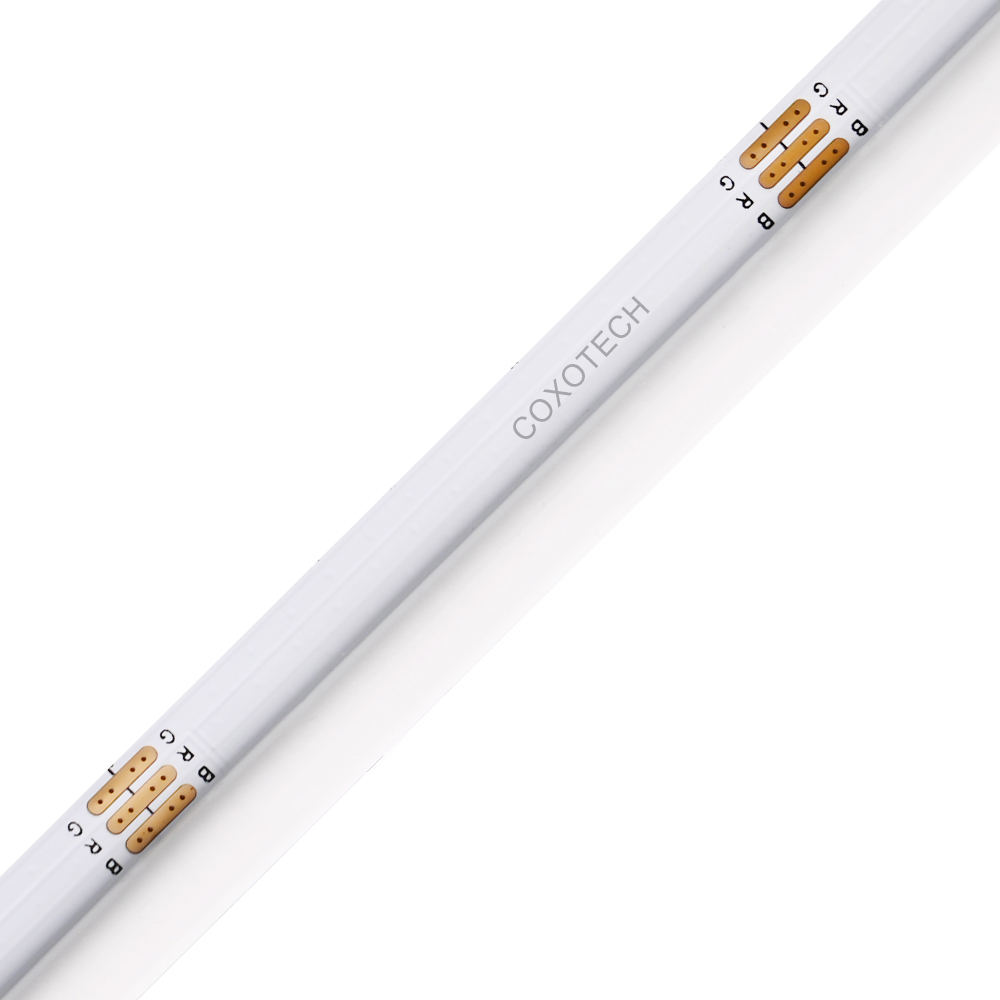 10mm 24V 840leds/m Side View COB RGB LED strip