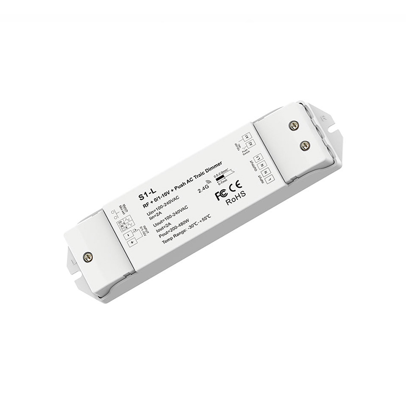 S1 L Triac Rf 0 1 10v Push Ac Phase Cut Dimmer