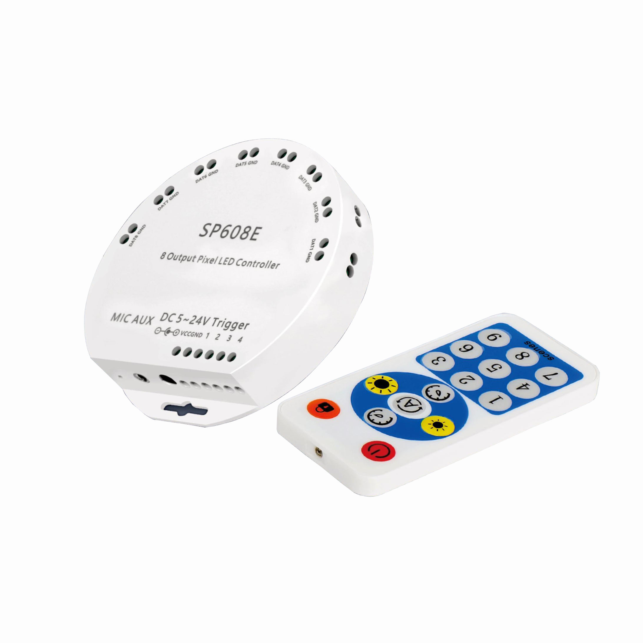 SP608E Bluetooth RF Remote Control SPI LED Controller