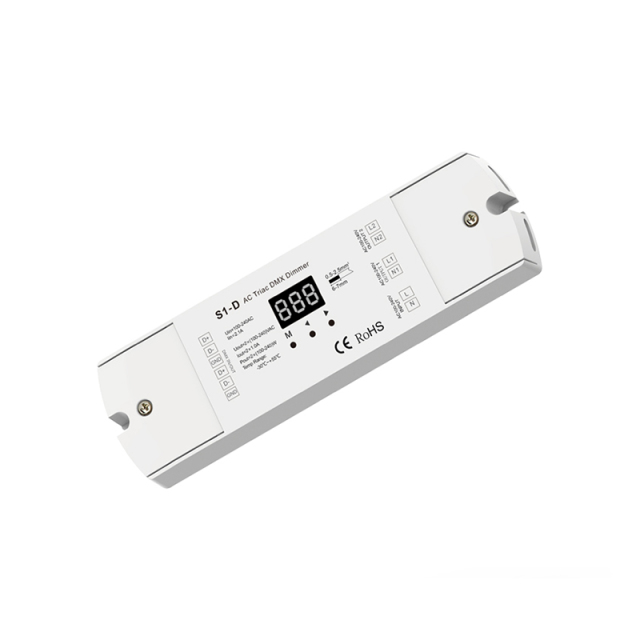 S1-D 2CH*1A AC Phase-cut DMX Dimmer