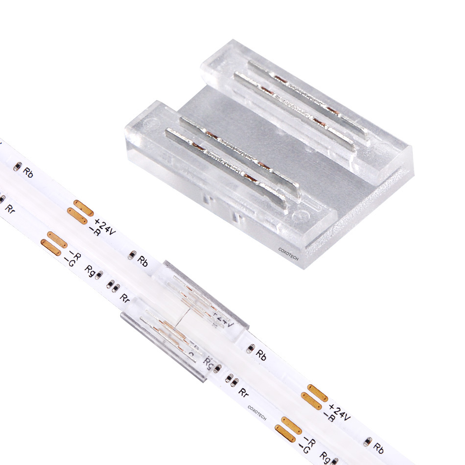 10mm width H model 4 pin Transparent Connector
