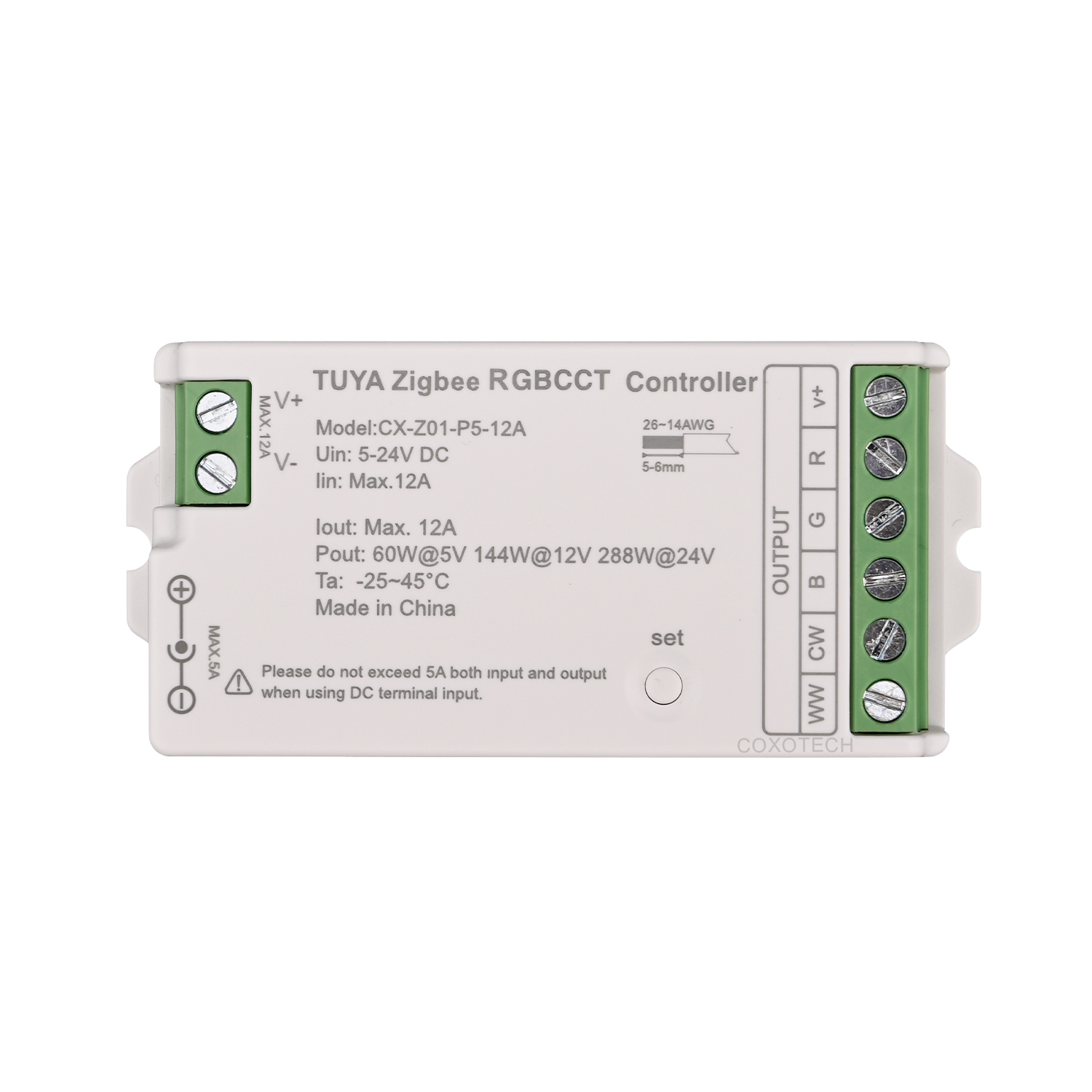 UL Tuya Zigbee LED Dimmer CCT RGB RGBW RGBCCT Controller