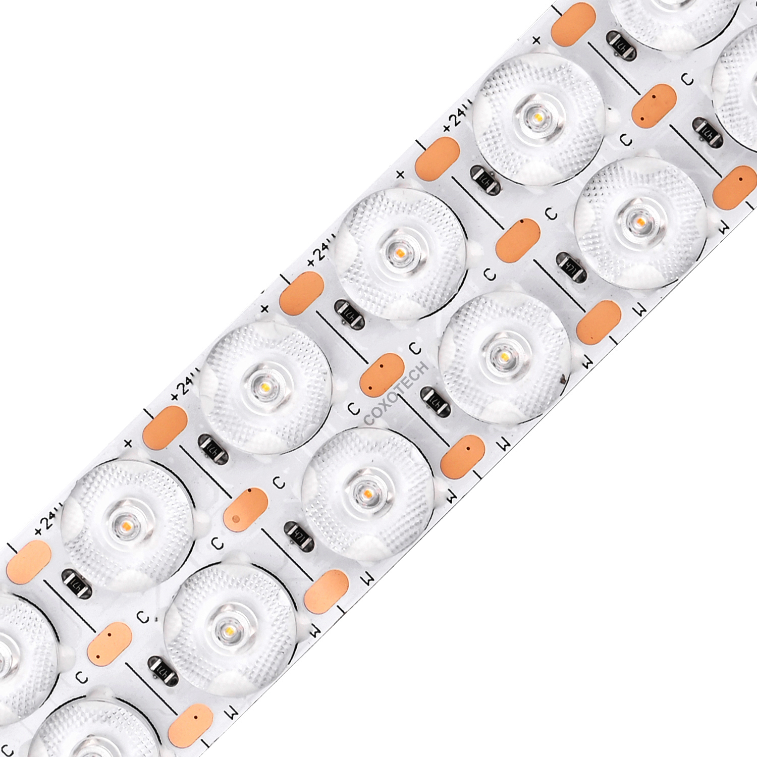120 Double Lines 24V CCT Flexible Diffuse Reflection LED Strip
