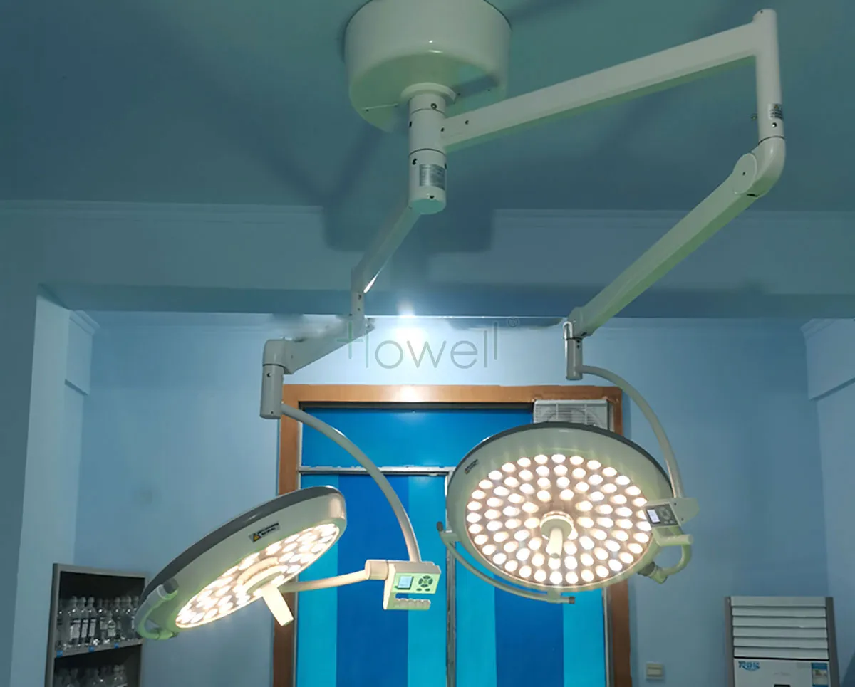 Double-Head LED Surgical Procedure Shadowless Lamp | HOWELL Medical