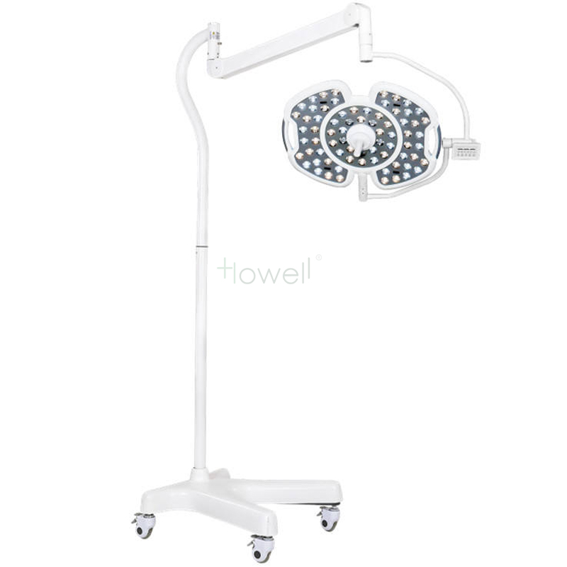 Standing LED Shadowless Mobile Operating Procedure Lamp | HOWELL Medical