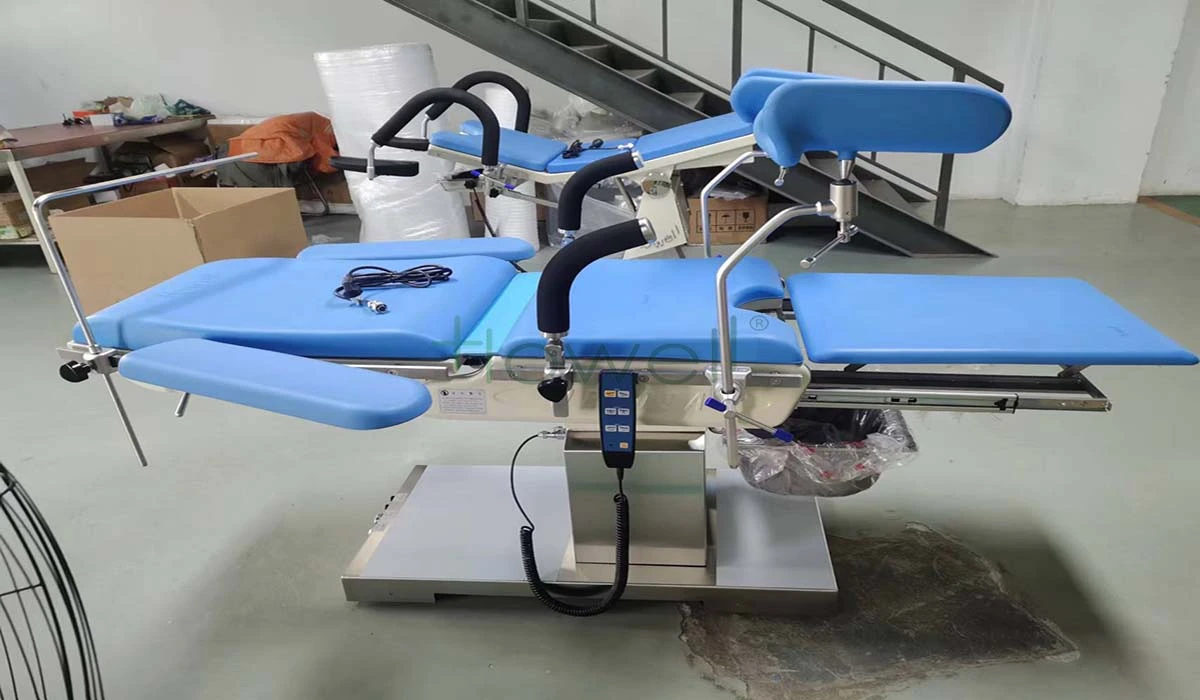 Mesa de parto ginecológica hidráulica eléctrica | Médico HOWELL