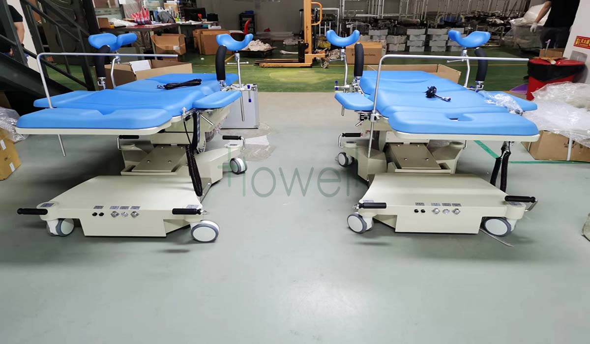 Luxury Delivery OT Electric Hydraulic Gynecological Operating Table ...