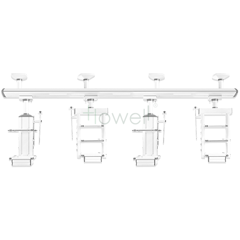 Four Combination Ceiling ICU Pendant | HOWELL Medical
