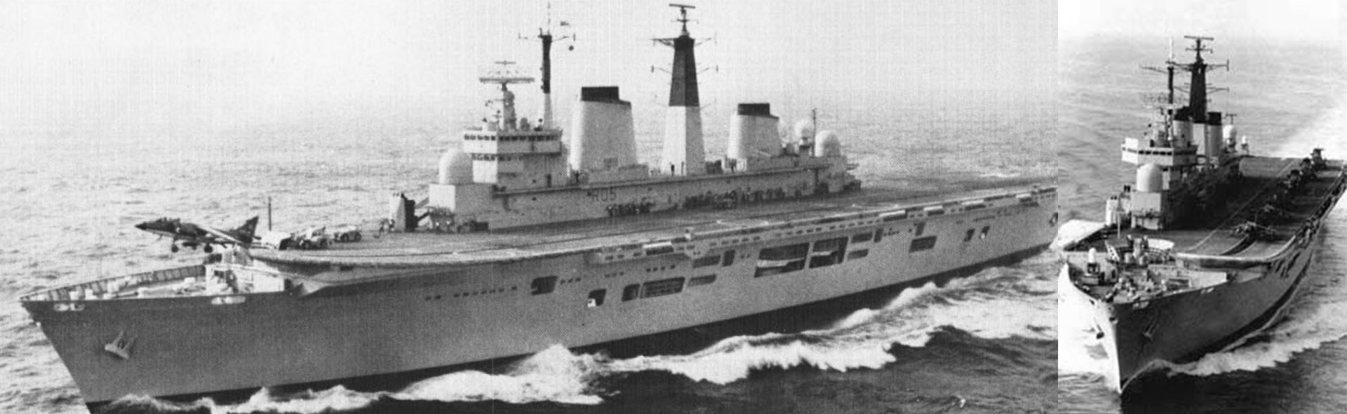 HMS Invincible light aircraft carrier (R05) - Waterline edition
