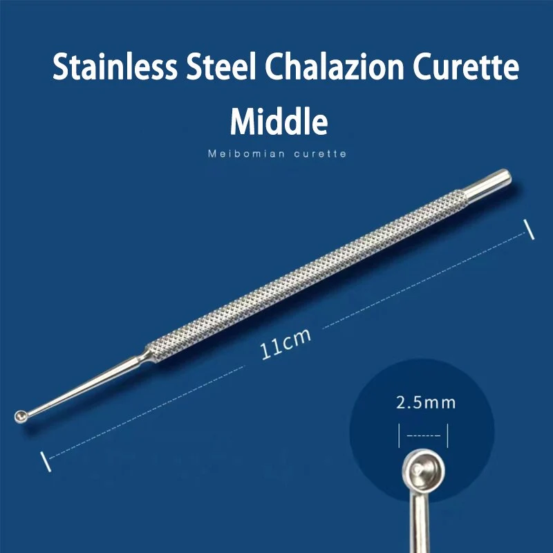 Chalazion Curette Thicker Handle Ophthalmic Instruments Oftalmologia,Others