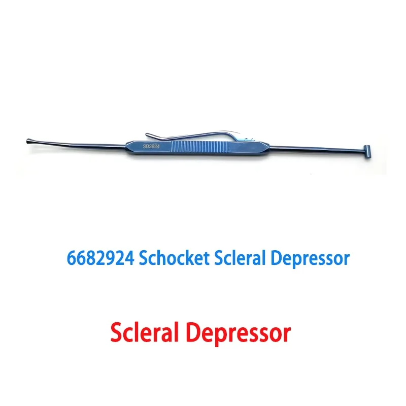 Schocket Scleral Depressor Schepens Scleral Oftalmologia Ophthalmology ...