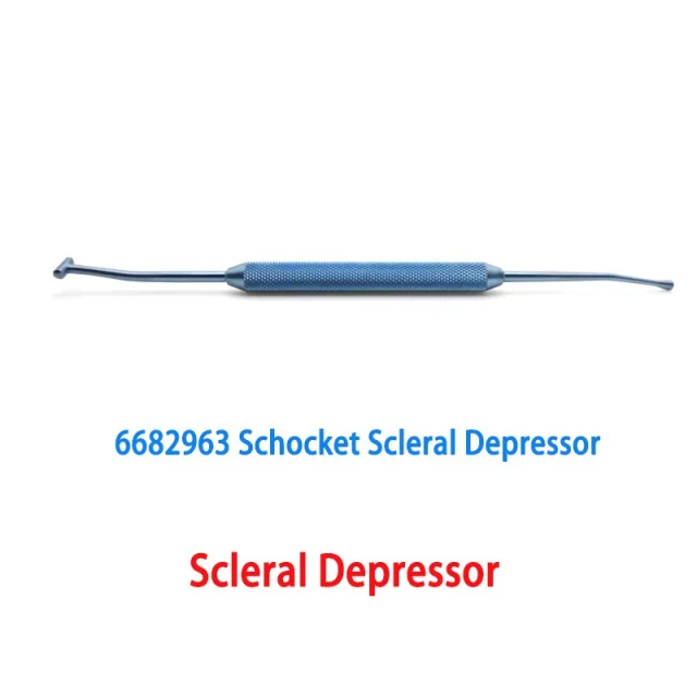 Schocket Scleral Depressor Schepens Scleral Oftalmologia Ophthalmology ...