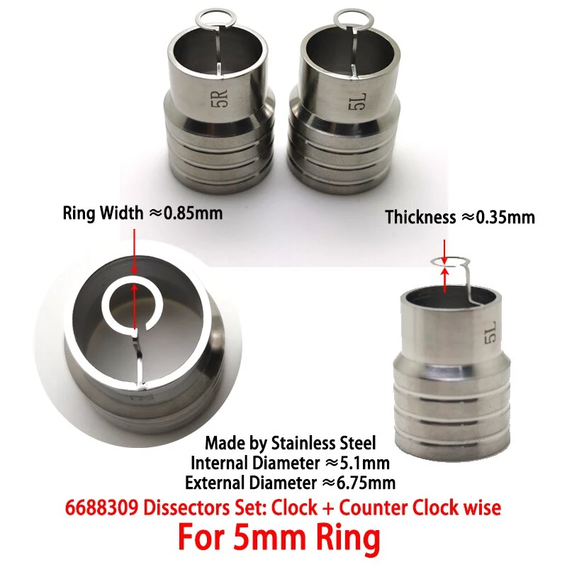 Corneal Ring Set,Forceps & Needle Holders