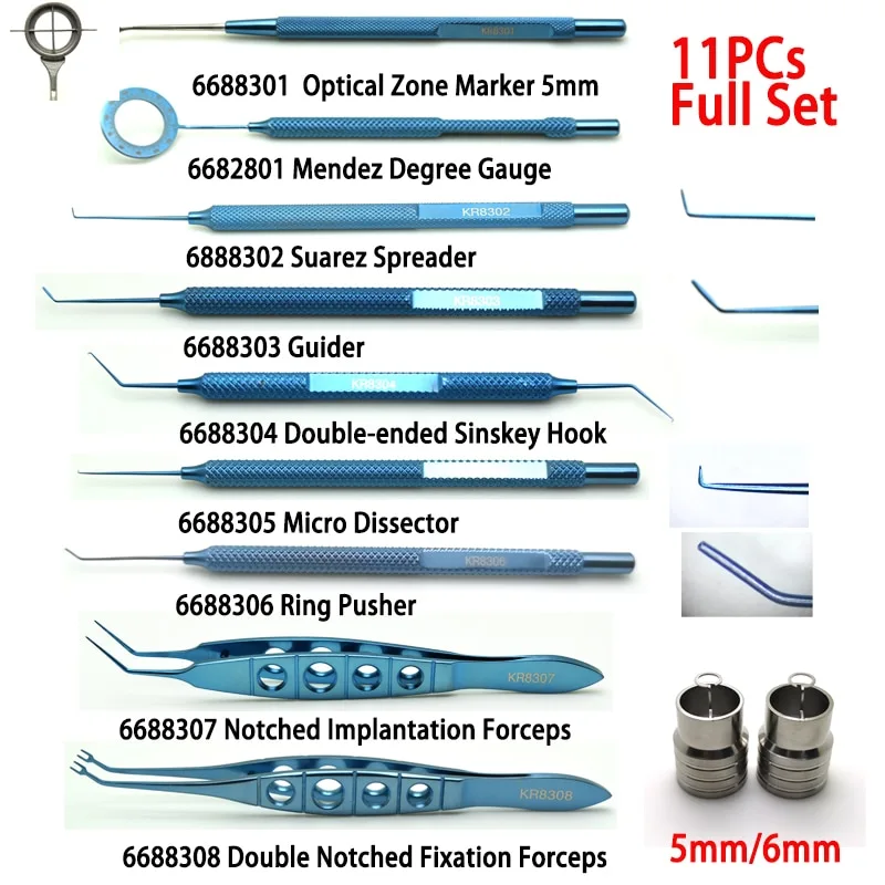 Corneal Ring Set,Forceps & Needle Holders