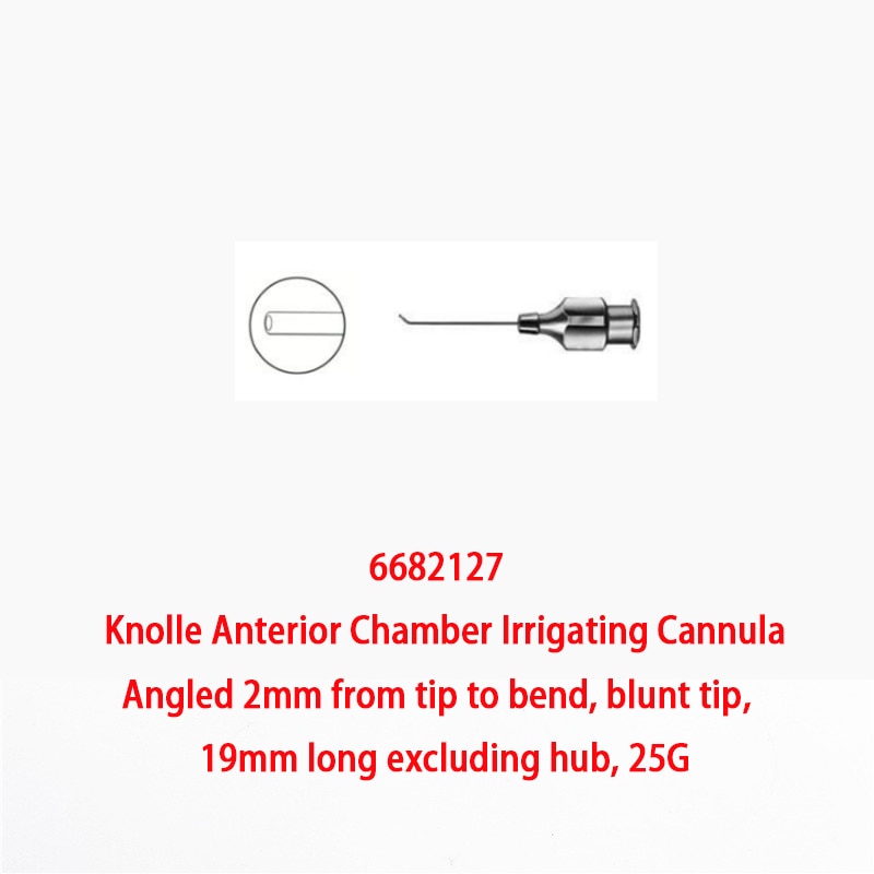 Knolle Anterior Chamber Irrigating Cannula Oftalmologia Ophthalmology,