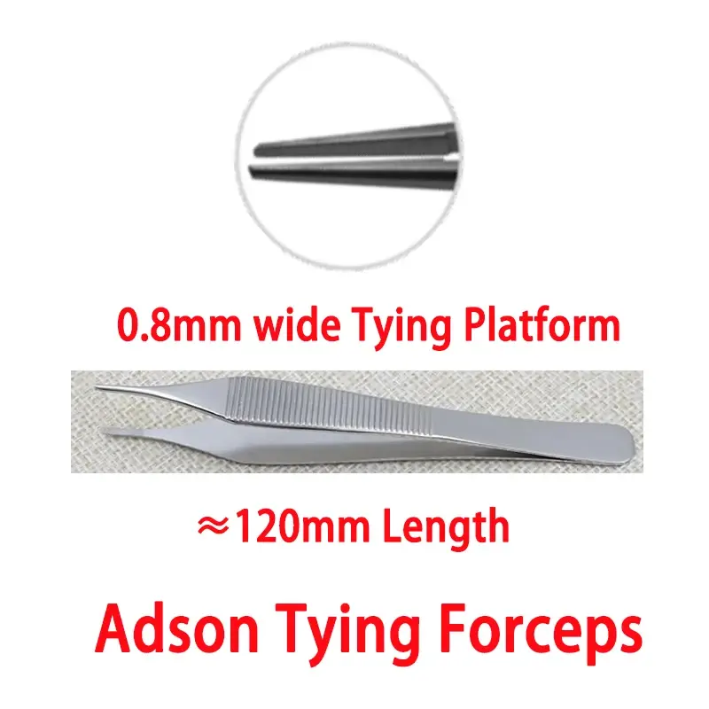 Adson Tissue Forceps Rhinoplasty Cartilage Thumb Forcep Plastic Surgery ...