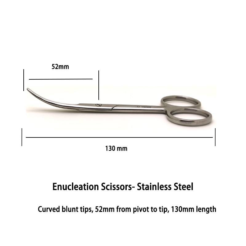 Enucleation Scissors,