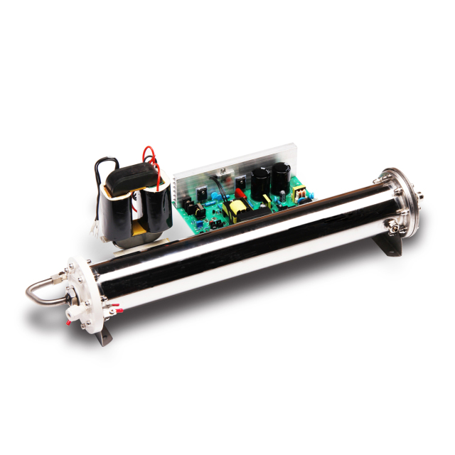 High Concentration Water Cooling Enamel Ozone Tube With Transformer