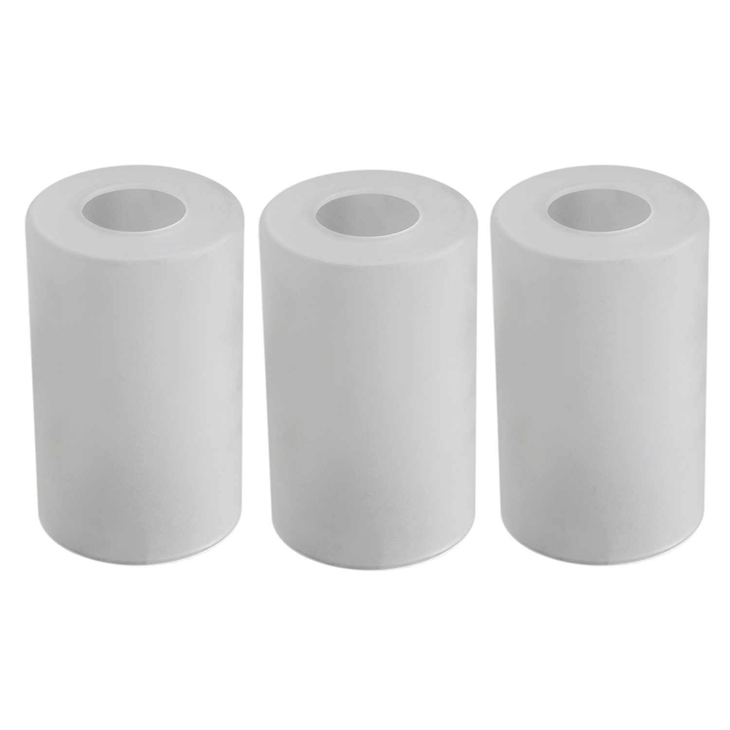 Anmytek Frosted Glass Lamp Shade Replacement with 1-5/8-inches Fitter ...