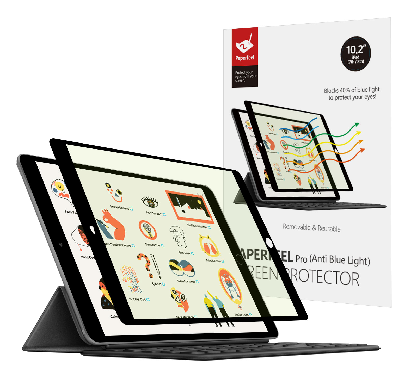 Anti blue-ray protector