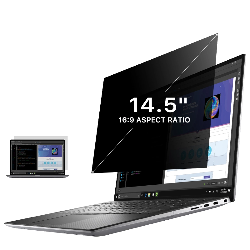Bersem 14.5 inch Removable Computer Privacy Screen Filter for 16:9 ...