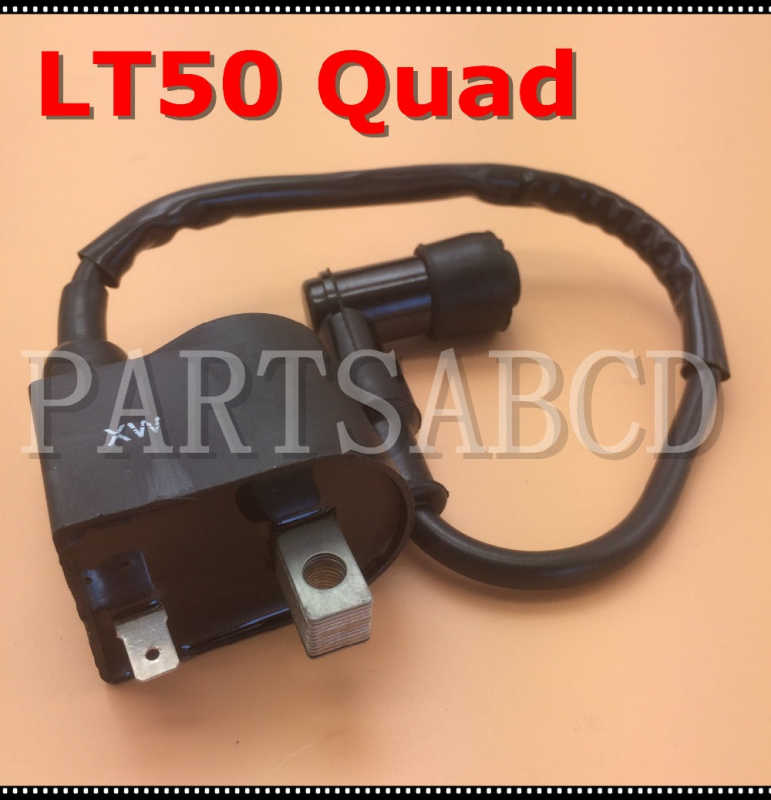 PARTSABCD Ignition Coil With CDI for Suzuki ATV LT 50 LT50 Quadrunner ...