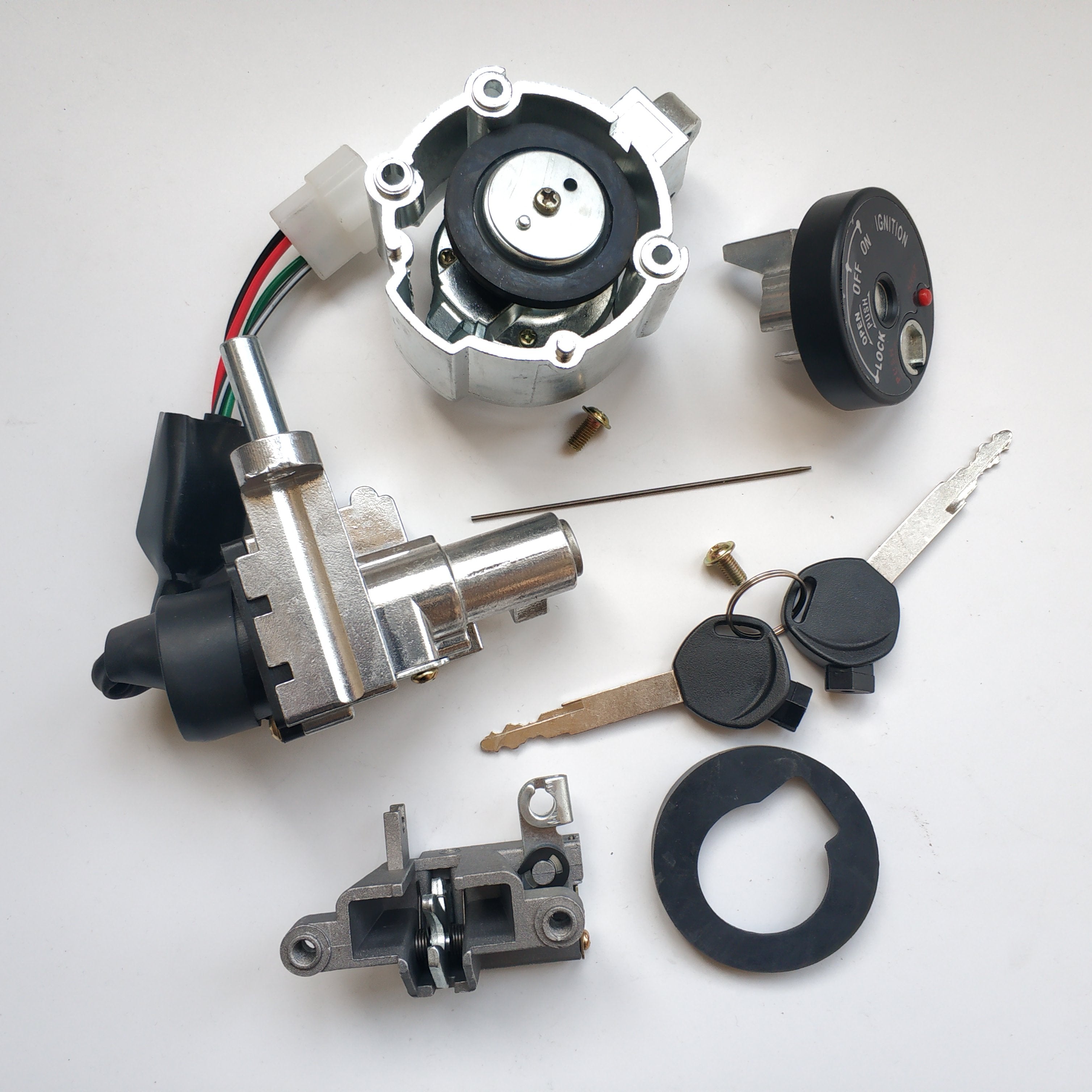 Ignition Switch Key Set Lock For Yamaha Bws125 Zuma125 Yw125 Yw Bws ...