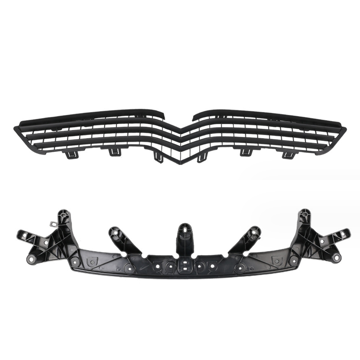 Front Bumper Upper Grille & Grill Support Bracket For Tesla model X ...
