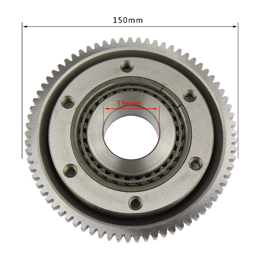 Clutch Driven Gear Kit for CFmoto 400 450 500 CF188 500S 520 550 600 ...