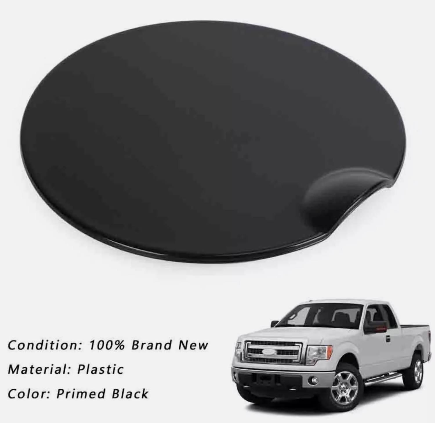 Fuel Gas Tank Filler Lid Door Cap For Ford 2009-2014 F-150 F150 9L3Z ...