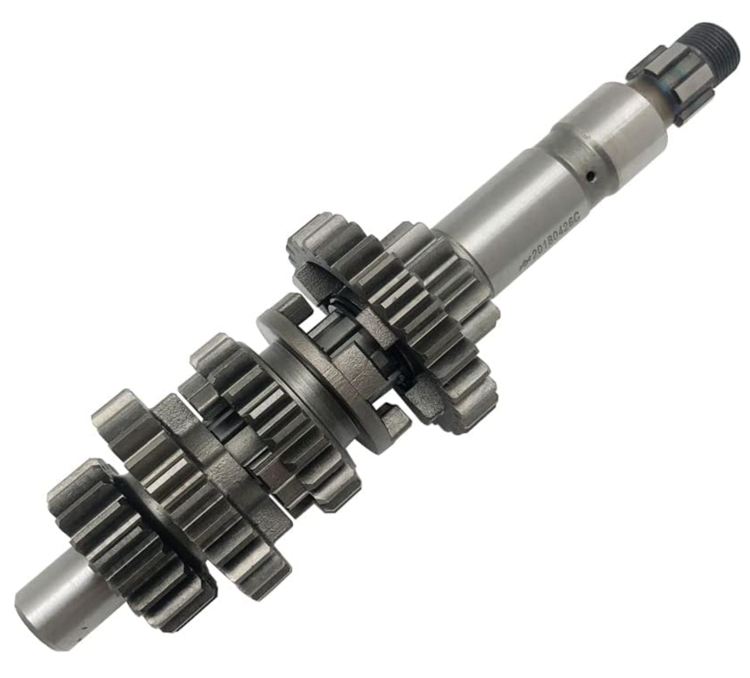 Spindle Unit Assembly Main Gear Shaft For Jianshe LONCIN Bashan 250cc ...