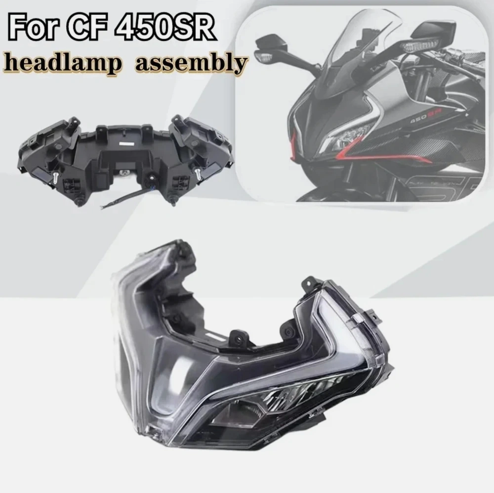 Headlight Assembly LIGHT for CFMOTO 450SR CF400-6 2022-2025 Motorcycle Front Headlamp