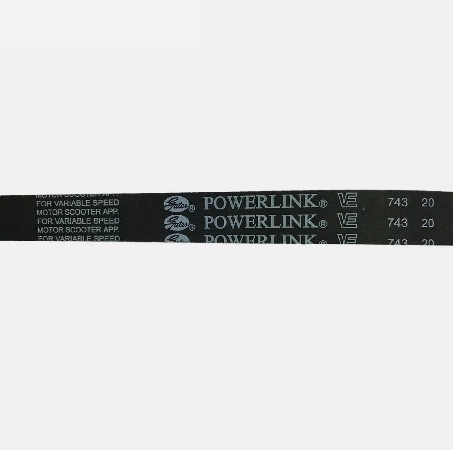 GATES POWERLINK 743 20 30 CVT Drive Belt GY6 125cc 150cc 152QMI 157 ...