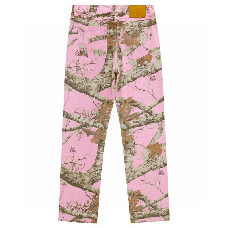 Stussy Tree Pink Denim Pants