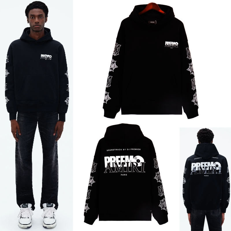 Amiri Preemo Amiri Hoodie Black